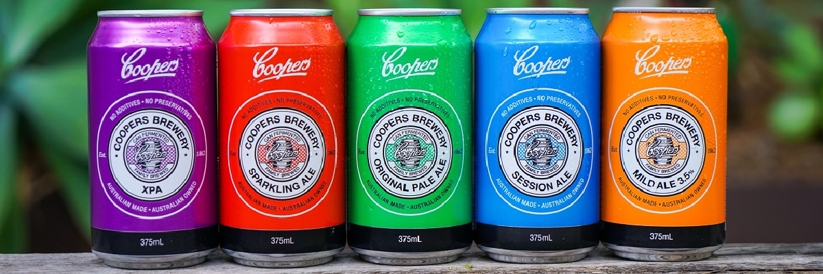 The beers leading growth for Coopers Brewery