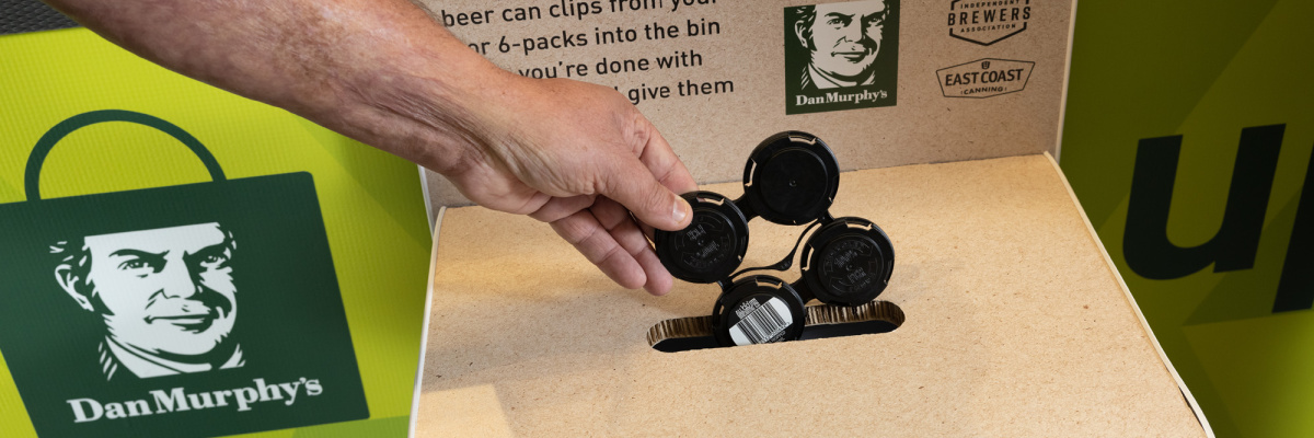 Endeavour expands beer can clip recycling initiative - Drinks Digest