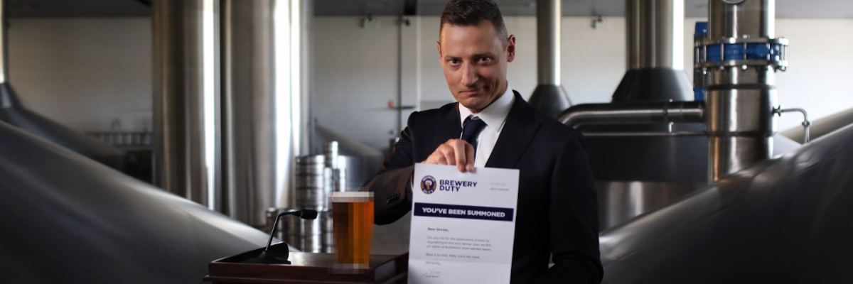 Merrick Watts summons beer lovers for Brewery Duty - Drinks Digest