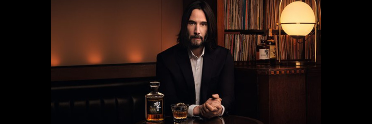 Keanu Reeves partners with Suntory Whisky - Drinks Digest