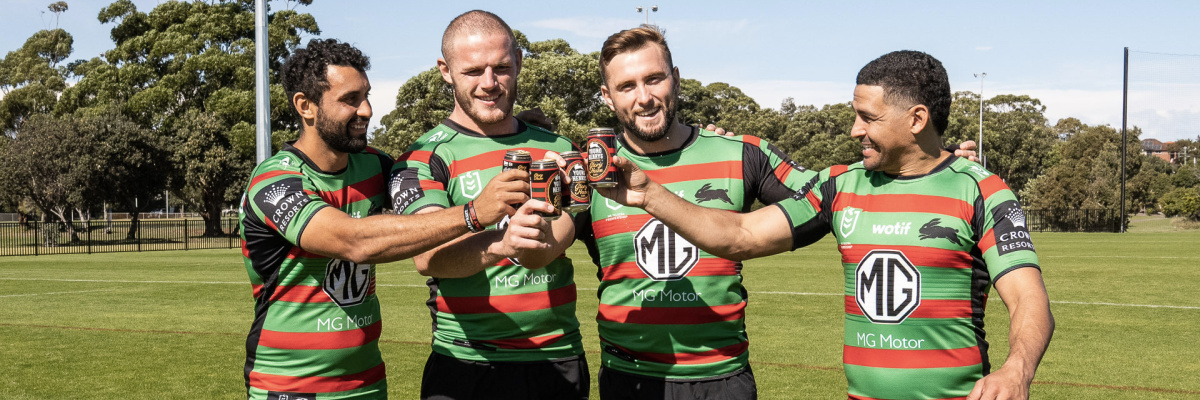Young Henrys & the Rabbitohs launch Glory Haze XPA - Drinks Digest