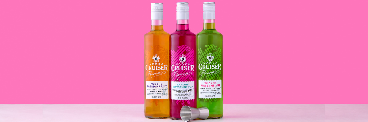 Vodka Cruiser releases three liqueurs