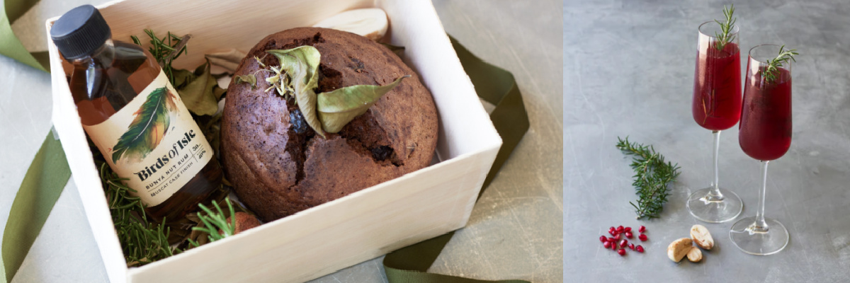 Birds of Isle collaborate on rum-infused Christmas cake